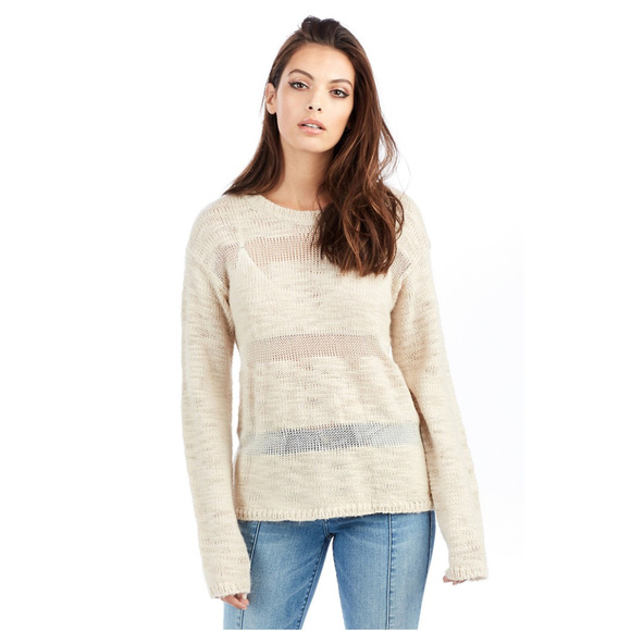 True Religion | Sweaters | True Religion Womens Sheer Stripe Knit ...